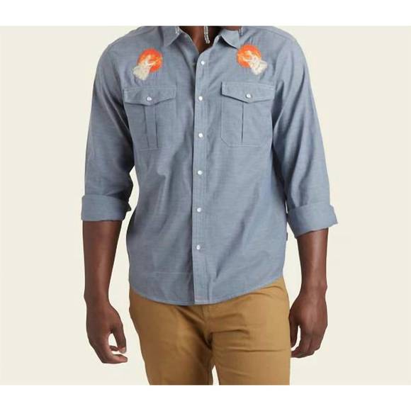 Howler Brothers | Shirts | New Howler Brothers Gaucho Snapshirt In Bark ...